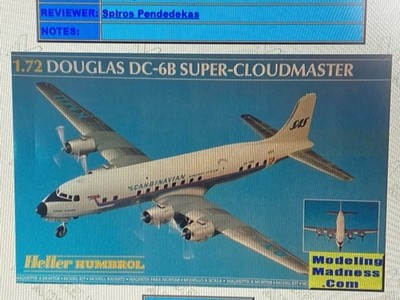 Douglas DC-6B 1/72 Model Kit | eBay Australia