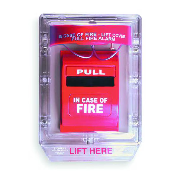 Safety Technology International Pull Station Guard Spacer,Polycarbonate ...