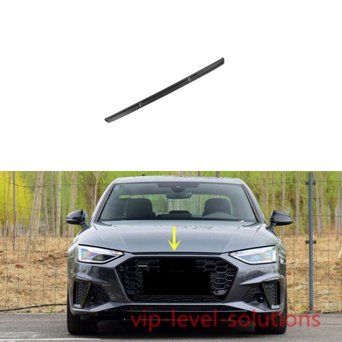 For Audi A4 2020-2023 1X ABS Black Bonnet Trim | eBay