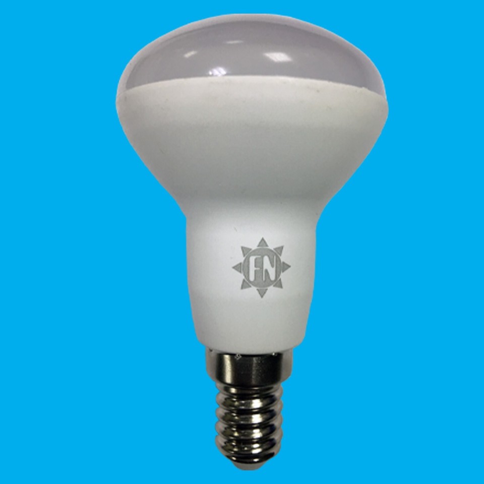 6W (=40W) LED FN R50 Reflector Spotlight E14 6500K Daylight Light Bulb ...