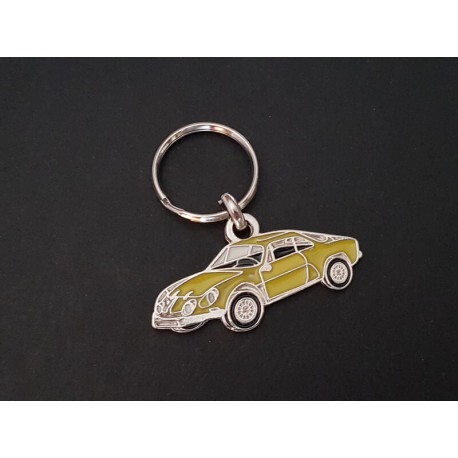 Alpine A110 Berlinette 1300 1600 1600S Profile Keychain (Yellow) | eBay ...