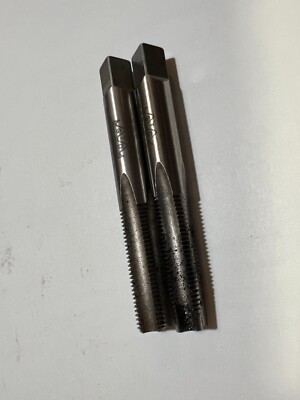 Greenfield Cutting Tool Pipe Tap, 3/8 24 NF F H3 Z HS & 3/8 24 NF G H3 ...