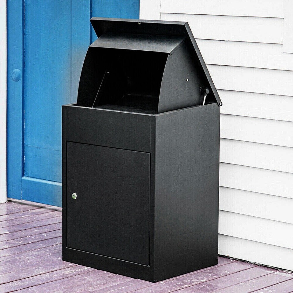Large Parcel Delivery Drop Box Lockable Outdoor Storage Personalised ...