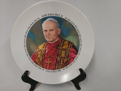 Plates & Plaques - Plate Pope John