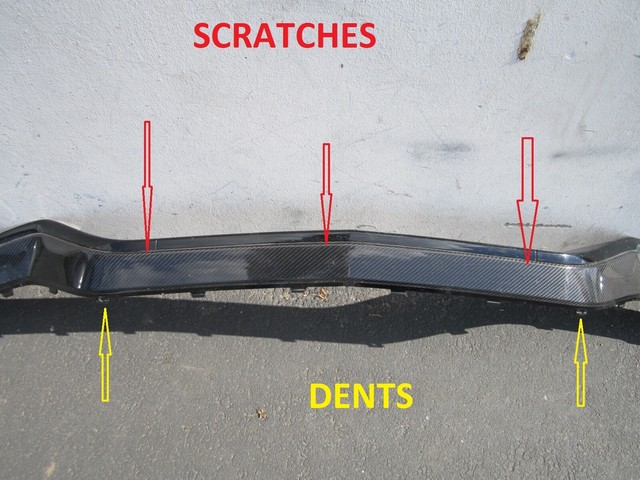 MERCEDES OEM Front Bumper Carbon Fiber Cover. Cls63 AMG 2058851874 for ...