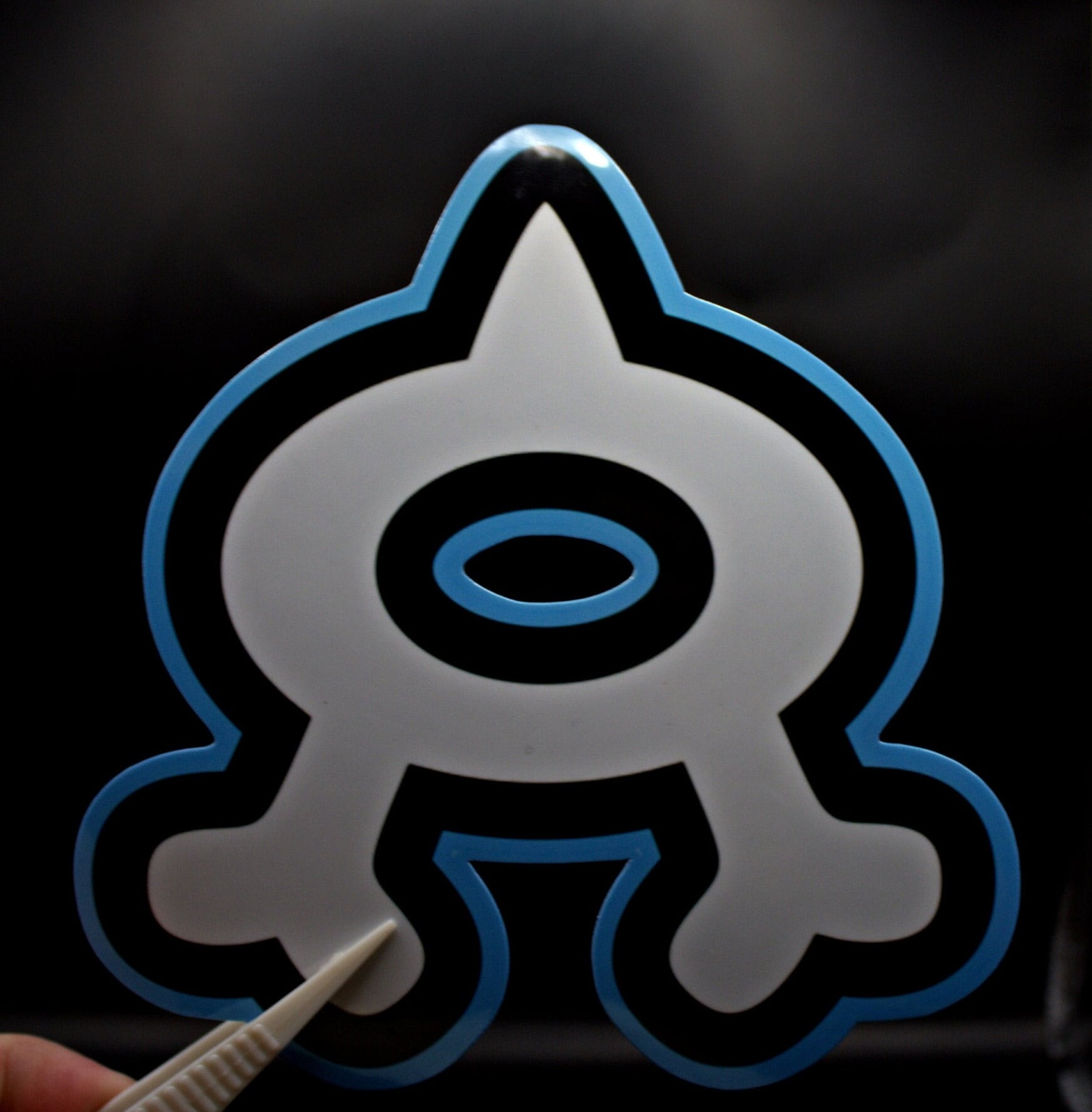 Team Aqua Pokemon Car Decal Pokemon Sapphire Emerald Ruby Car Sticker ...