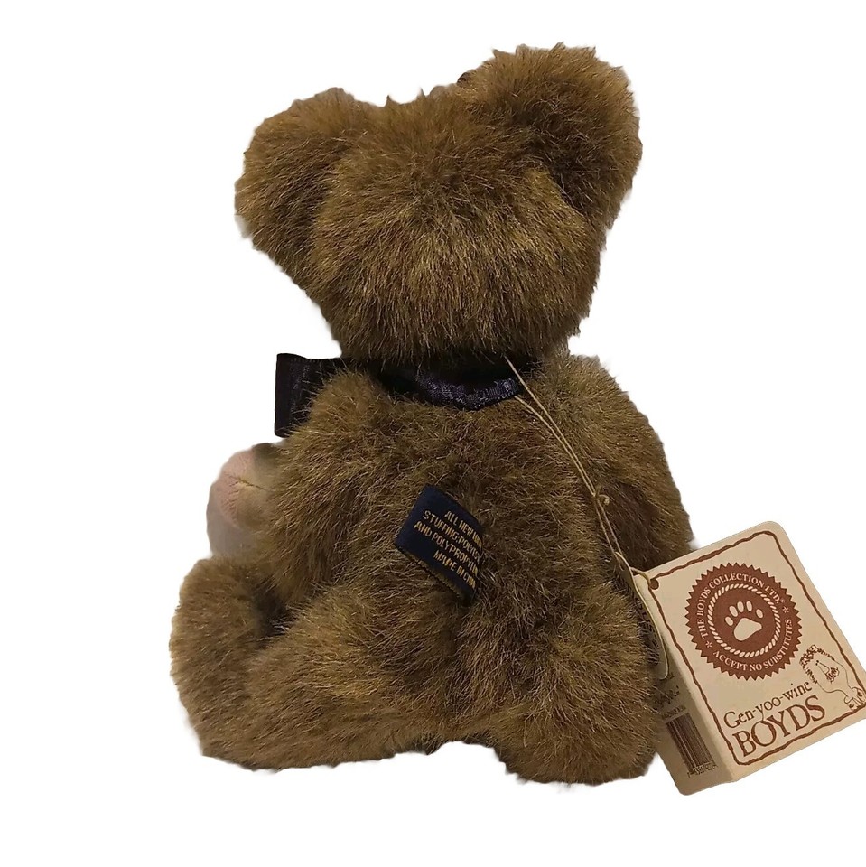 Vintage Boyds Bears Beary Best Secretary Small Plush Bear Stuffed ...