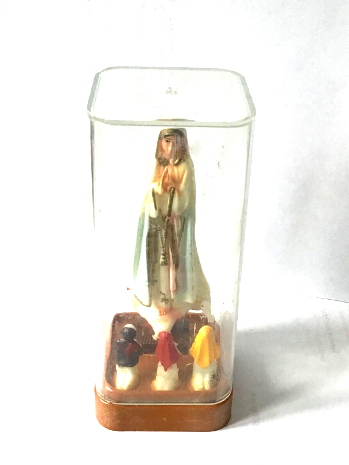 Vintage Souvenir Fatima Portugal Virgin Mary Statue 1950th | eBay