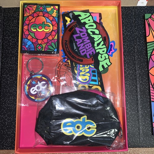 EDC Las Vegas 2024 Ticket Swag Box (NO WRISTBAND) Electric Daisy ...