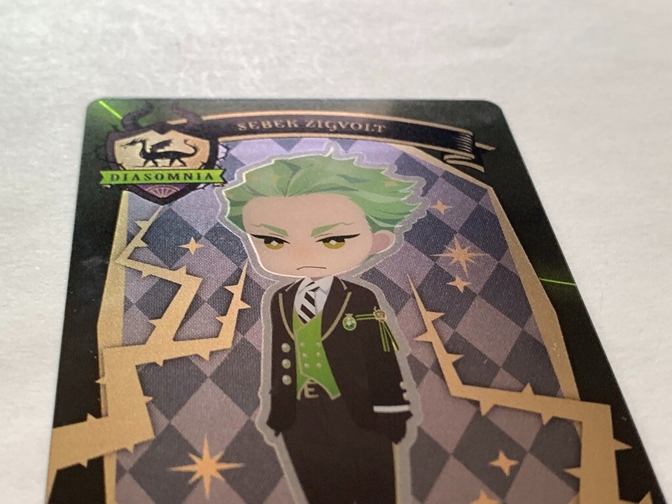 Sebek Zigvolt Disney Twisted Wonderland Plastic card Japanese ...