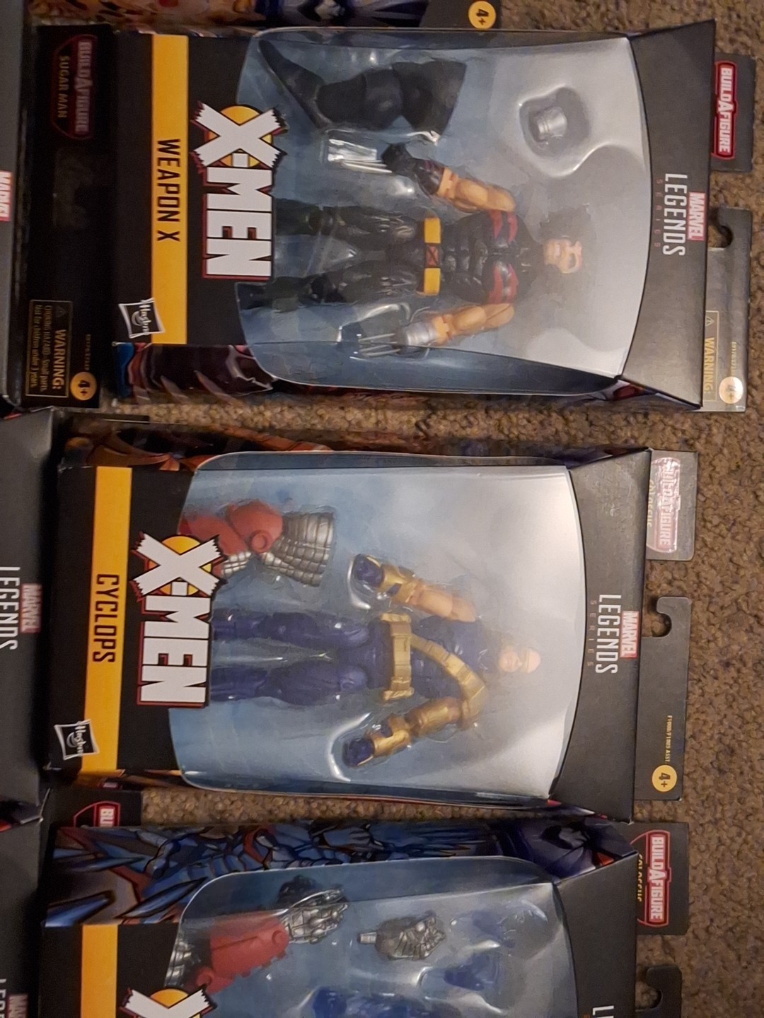 Marvel Legends Age Of Apocalypse Wave 1 & 2 LOT 17 Figures Baf Complete ...