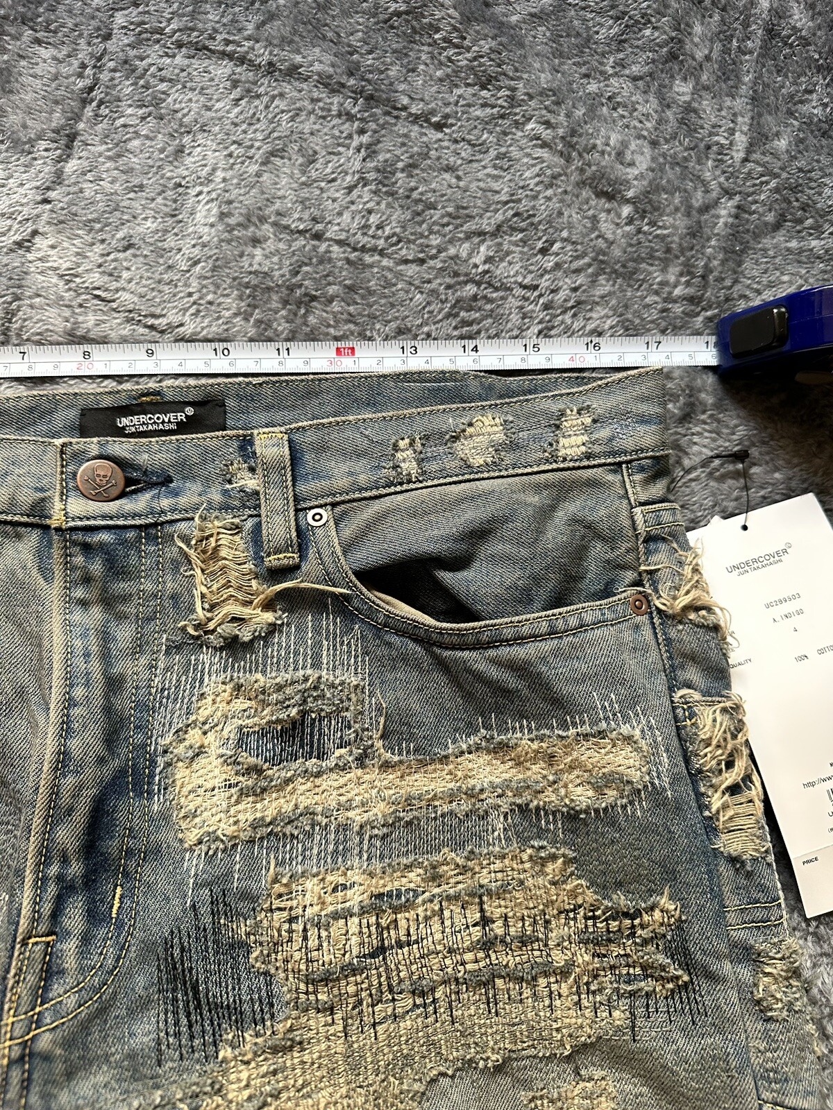 Undercover 85 denim “New” size 4 US 32-34 | eBay