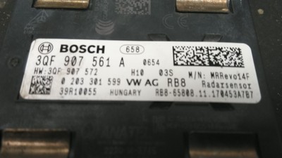 CAPTEUR REGULATEUR DE VITESSE VW Golf VII Variant (AUVV) 3QF907561A ...