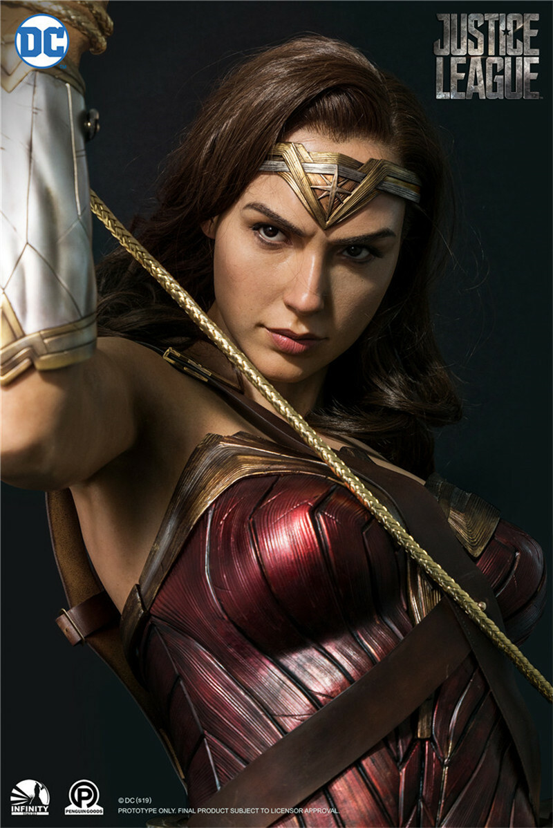 INFINITY Studios Wonder Woman Bust 1/1 Scale Life size Resin Model ...