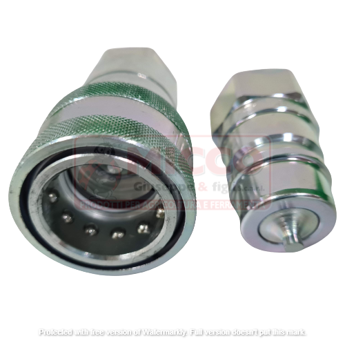 Paire Raccords Rapides Valve Mâle Et Femelle De 3/4 Hydraulique ...