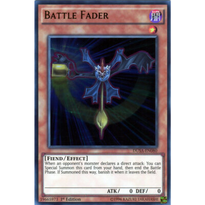 Battle Fader DUSA-EN080 Yu-Gi-Oh! Card Ultra Rare 1st Edition | eBay.de