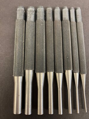 General 8 Piece Short Pin Punch Set | eBay
