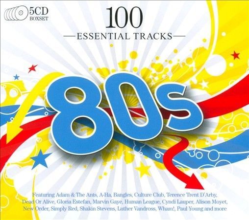 100 Essential Tracks: 80s by Various Artists (CD, Dec-2009, 5 Discs ...