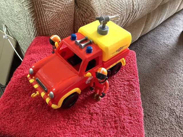 Fireman Sam 2 in 1 Venus Vehicle Playset - With Sounds Phrases & Figure ...