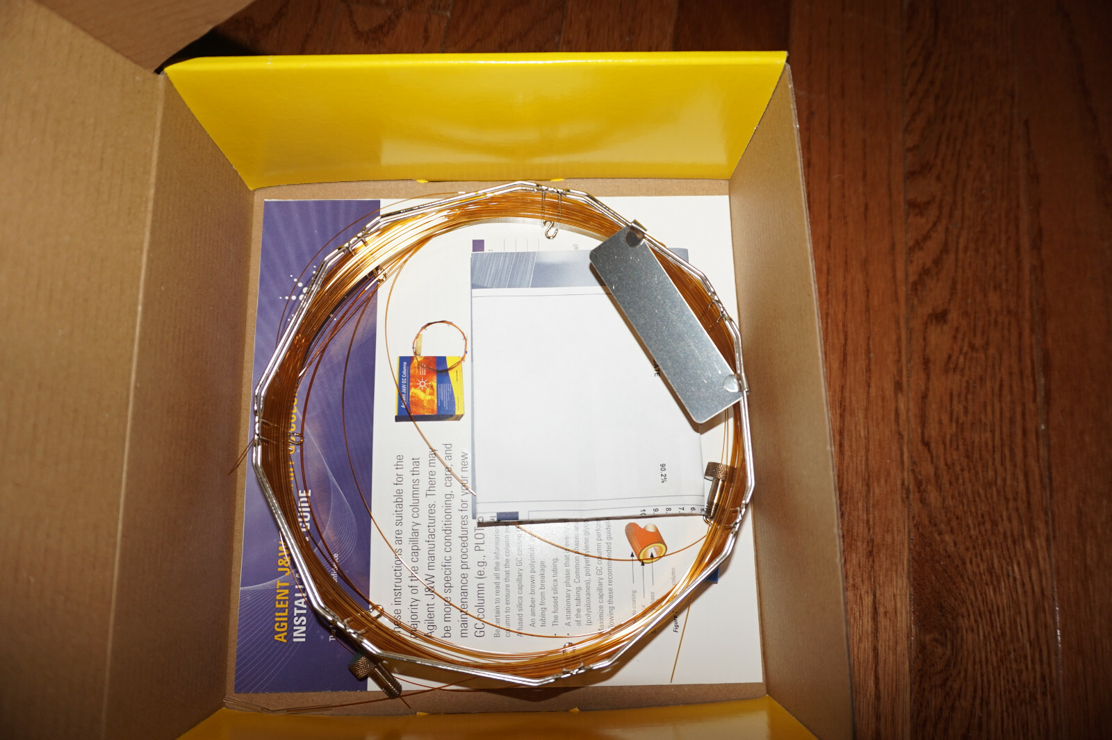 Used Agilent DB-FFAP 123-323 J&W GC Column 30 m, 0.32 mm, 0.50 µm, 7 ...