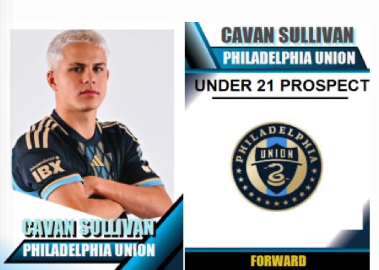 Cavan Sullivan Philadelphia Union & Manchester City 2024 Custom Card | eBay