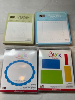 Sizzix Originals Rectangle Die 655001 Oval ++ Compatible With Sizzix ...