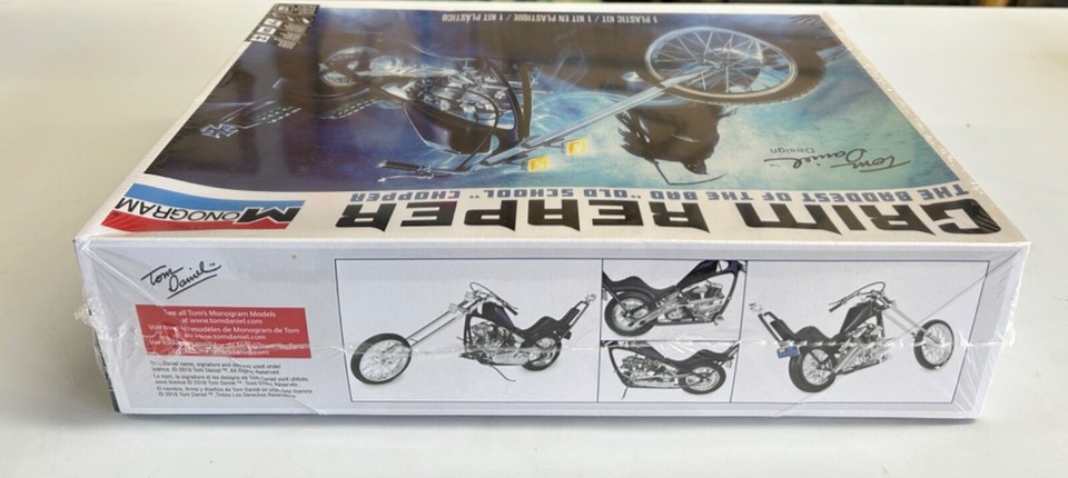 Grim Reaper Chopper Monogram Skill Level 5 1:8 Scale Sealed Box | eBay