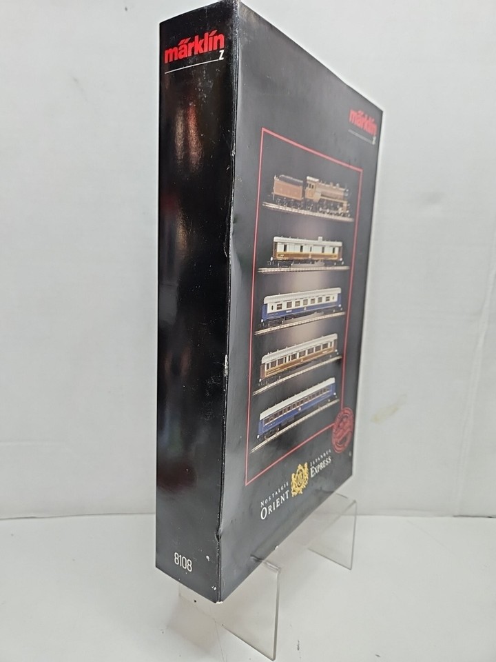 Z MARKLIN 8108 ORIENT EXPRESS STEAM LOCOMOTIVE PASSENGER TRAIN SET ...