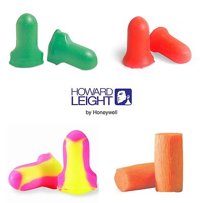 Howard Leight Laser Lite, Max, Max Lite, Matrix Earplugs - Soft foam ...