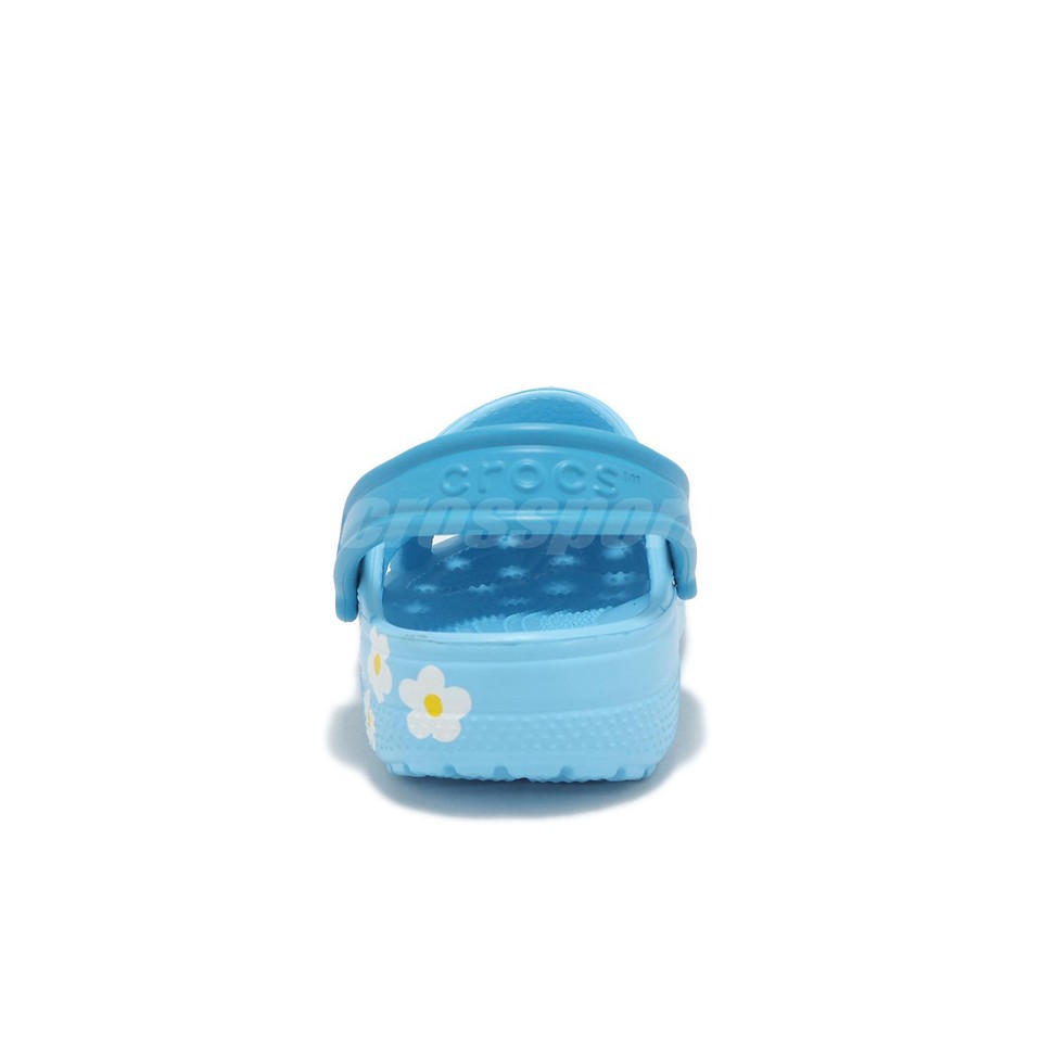 Crocs Classic Daisy Clog K Tinted Glass Kids Slip On Sandal 211257-4WD ...