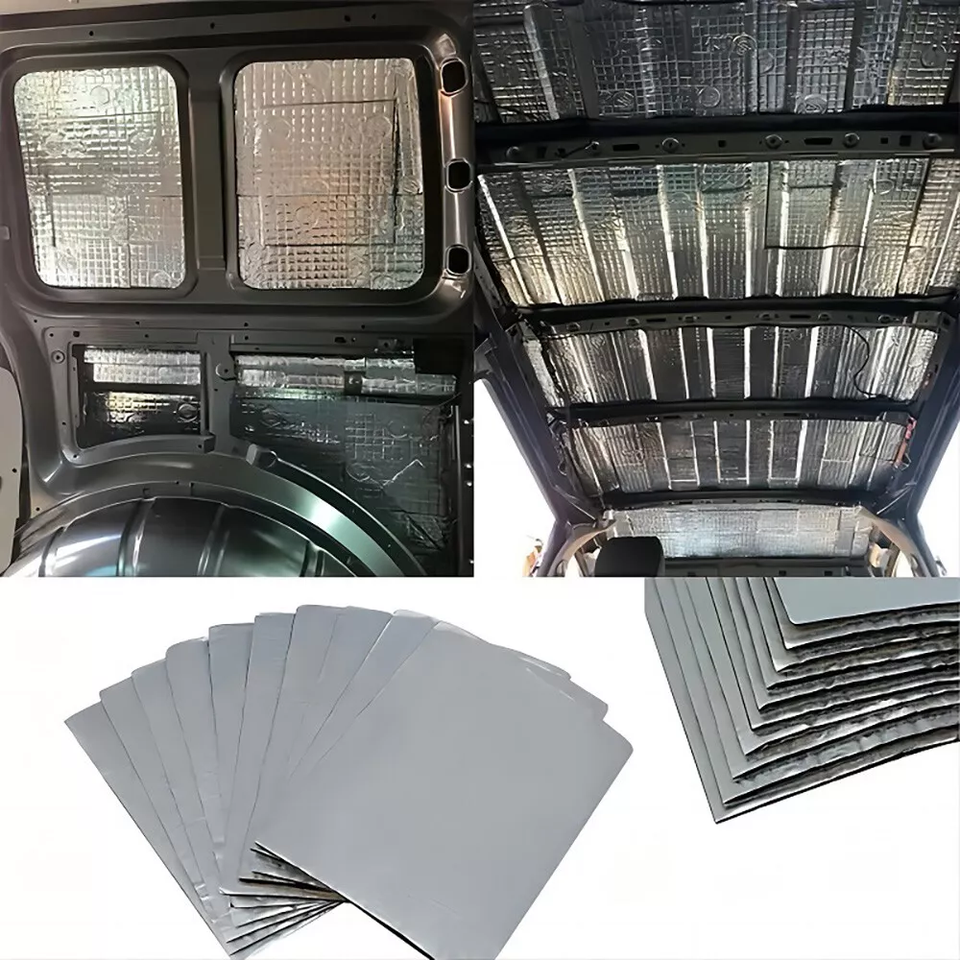37Sqft Sound Deadener Car Heat Shield Insulation Noise Reduce Mat Cars ...