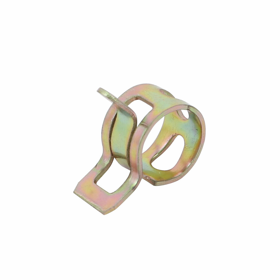 100 Pcs 8mm Spring Band Type Action Fuel Hose Pipe Air Clamp Bronze ...