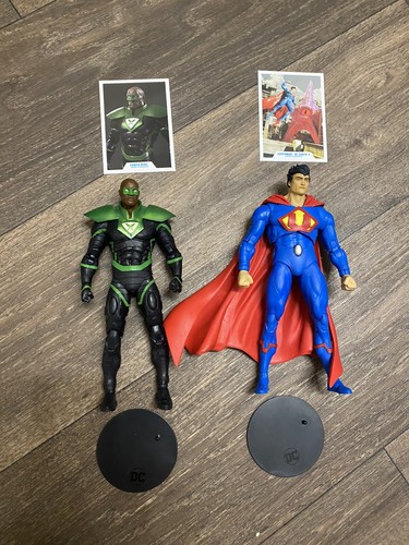 Mcfarlane DC Multiverse Lot Power Ring Ultraman Superman Earth 3 Starro ...