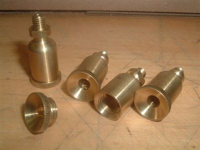 (4) Model Hit & Miss Gas Engine or Steam engine Brass oil Cups Semi ...