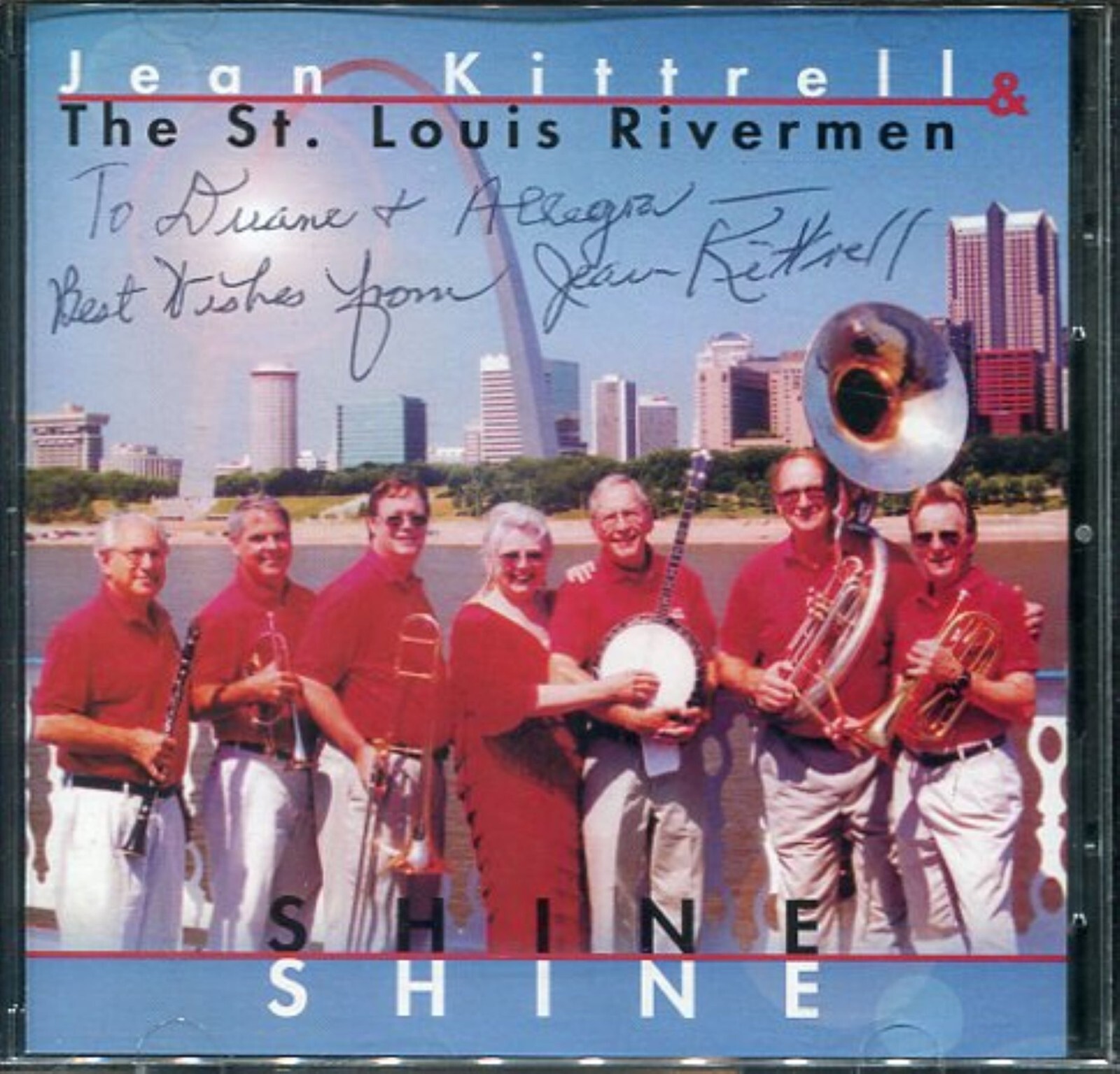 JEAN KITTRELL & THE ST LOUIS RIVERMEN - SHINE - AUDIO CD - SIGNED | eBay