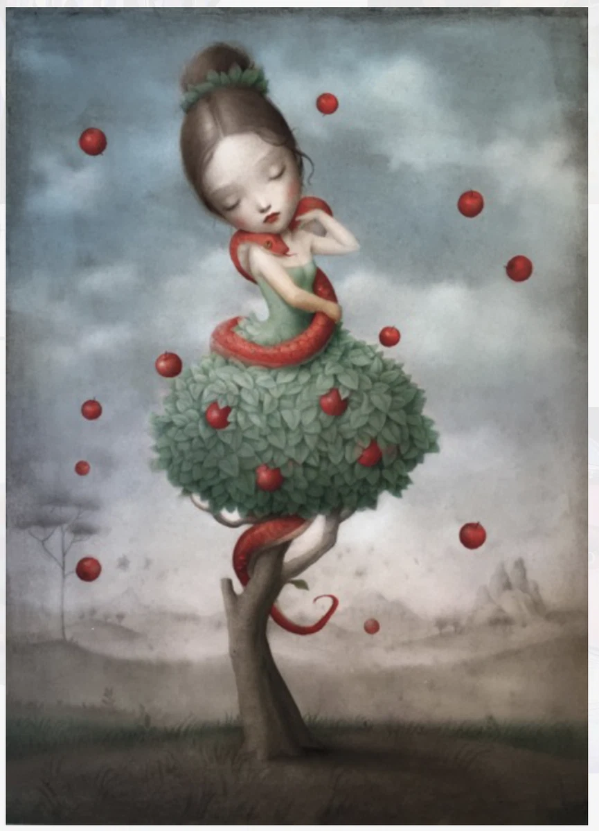 Nicoletta Ceccoli Painting Technique