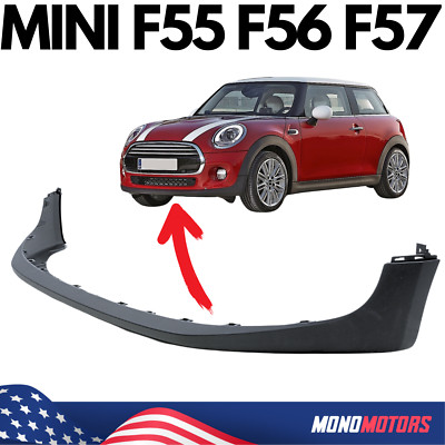 For Mini Cooper F55 F56 F57 Front Bumper Lower Spoiler Lip 2014-2021 ...