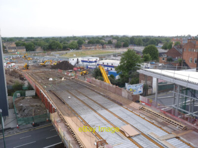 Photo 6x4 Karlsruhe Friendship Bridge Nottingham View from the car park ...