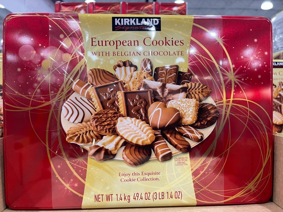 Kirkland Signature European Cookies Belgian Chocolate Assortment ...