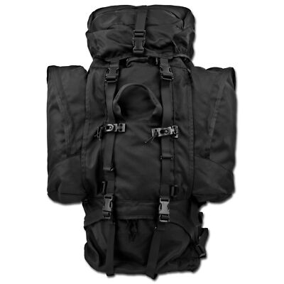 NEU Rucksack Alpin Import 110 L schwarz für Camping Outdoor Survival ...