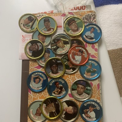 1964 Topps Baseball Coin Lot 22 Different Whitey Ford, Ken Boyer, Joe ...
