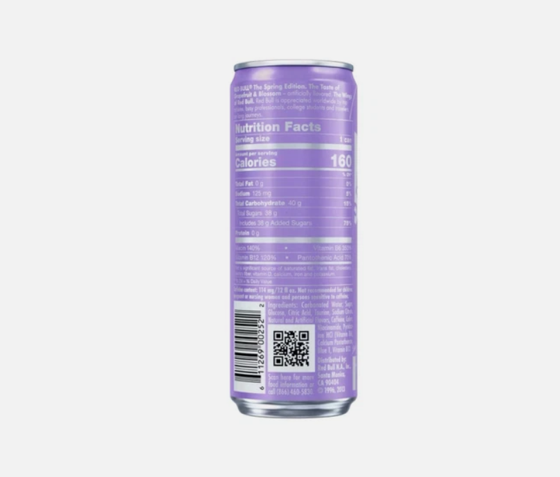 Red Bull The Spring Edition, Grapefruit and Blossom, 12oz, 3 Cans | eBay