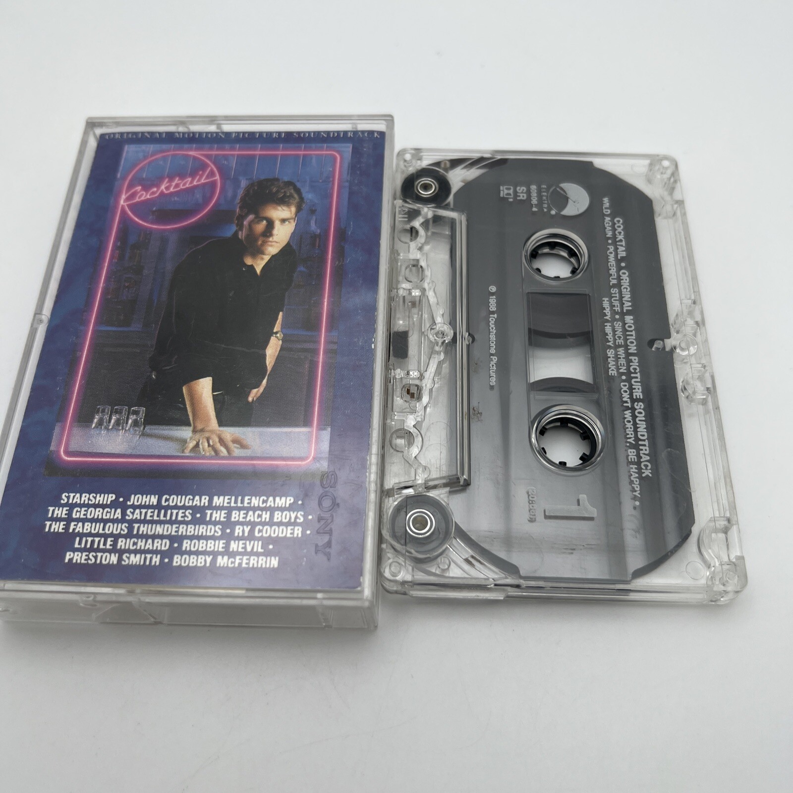 COCKTAIL ORIGINAL MOTION PICTURE SOUNDTRACK 1988 VINTAGE CASSETTE TAPE ...