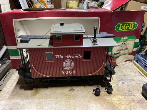 LGB 4065 G Gauge Rio Grande Center Cupola Caboose with Lights | eBay