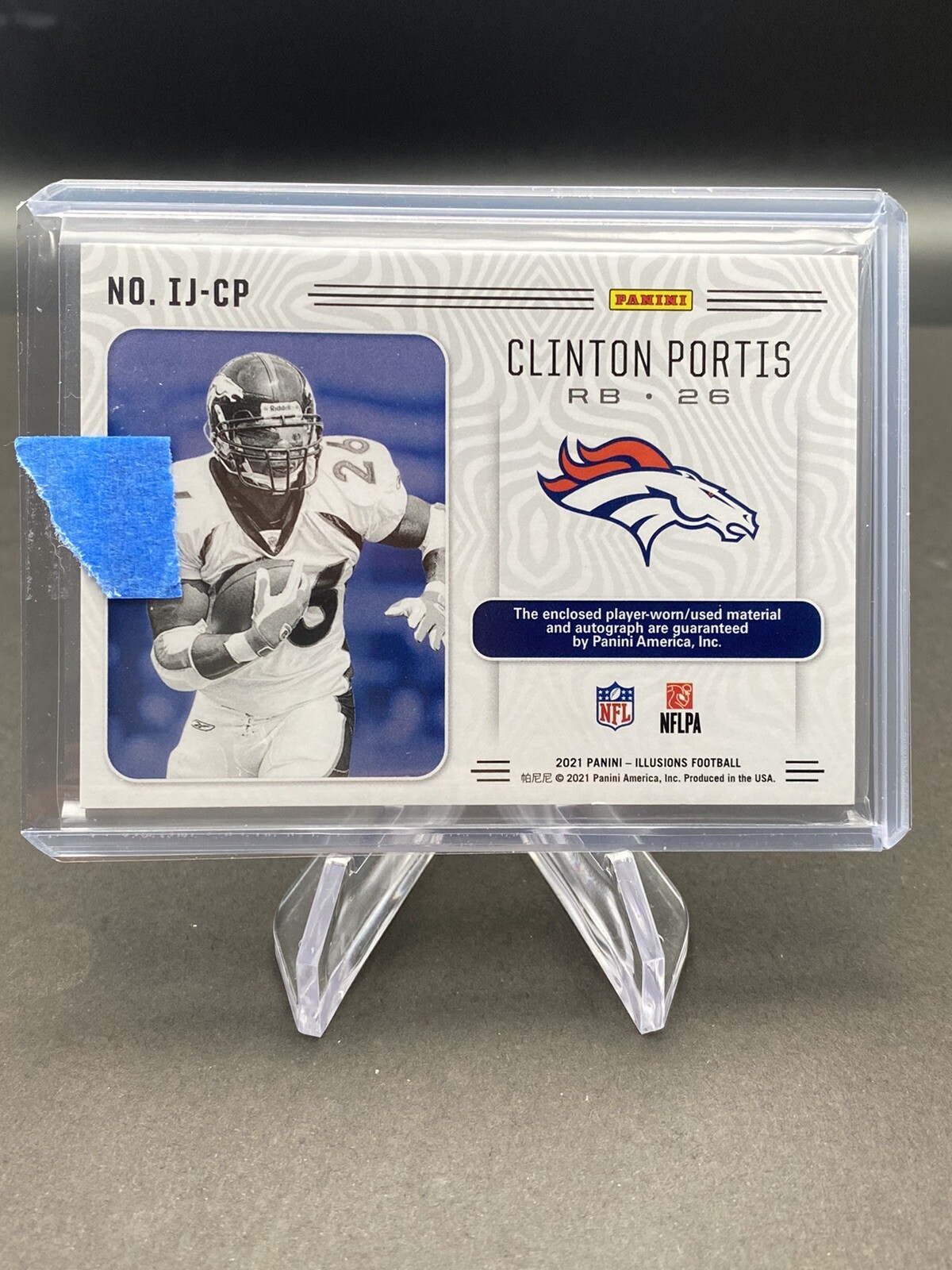 2021 Panini Illusions - Immortalized Jersey Autographs Blue #IJ-CP ...