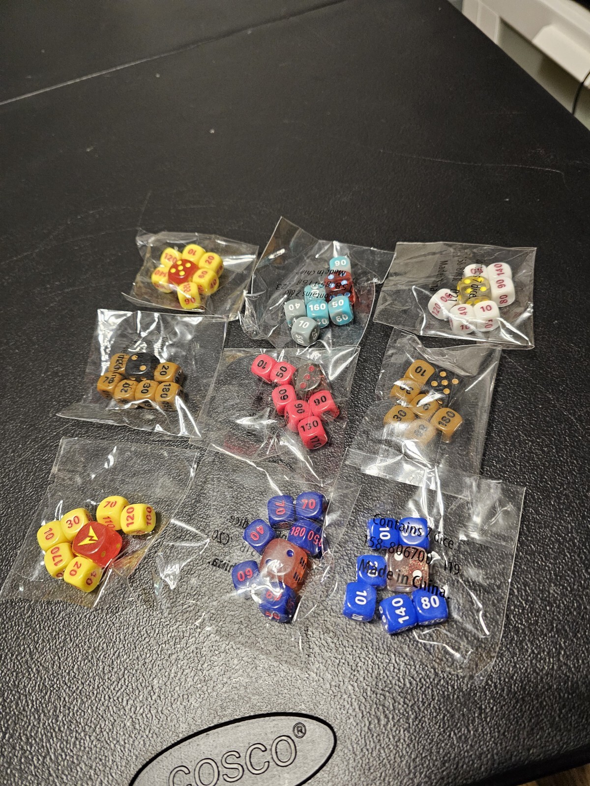 Pokemon TCG Dice Counters Lot Of 9 | eBay