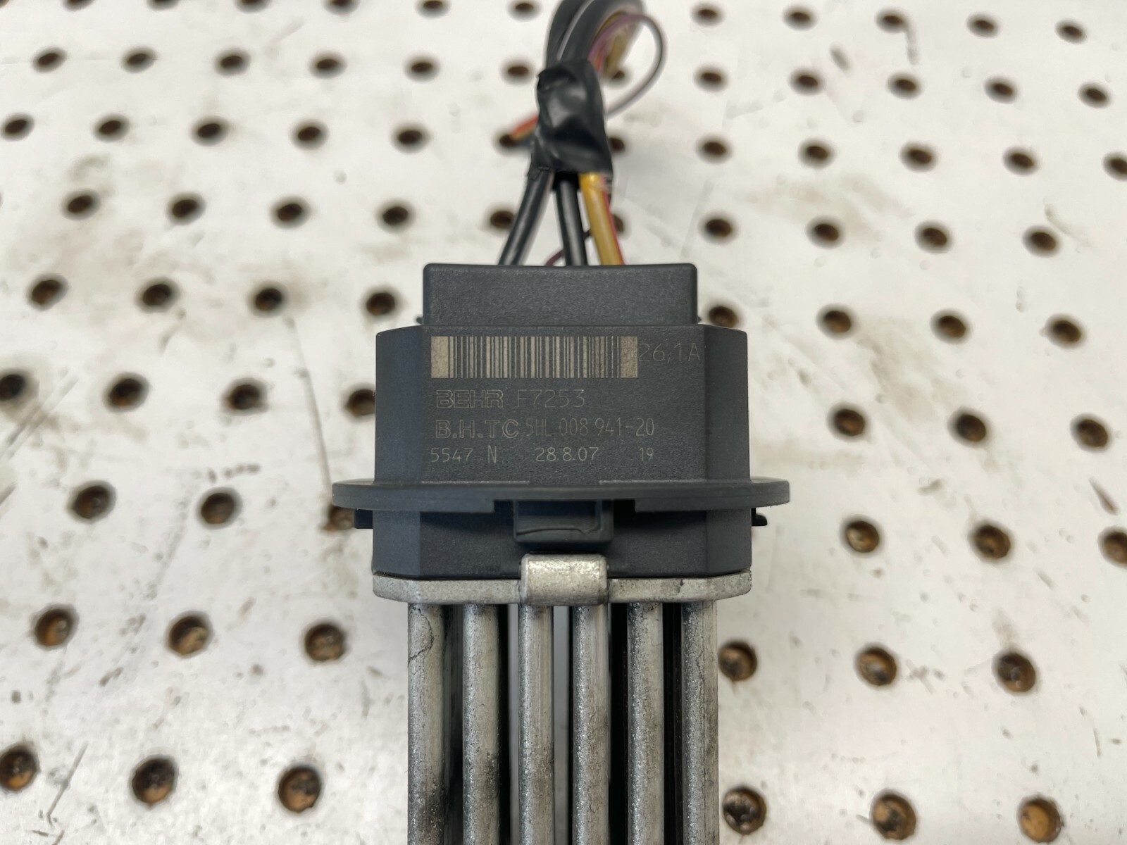 F7253 HEATER RESISTOR Volvo V70 (BW) 2.0 T 16V (B4204T6) 2011 for sale ...