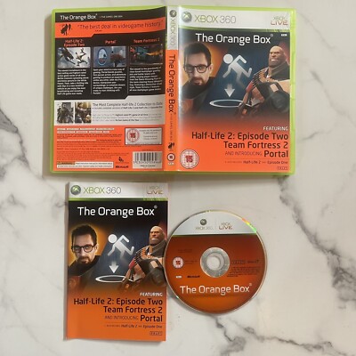 The Orange Box Xbox 360 Video Game COMPLETE in VGC *Ft Portal/ Half ...