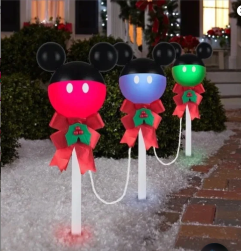 NEW Disney Magic Holiday Mickey Mouse Color Changing Morphing LED ...