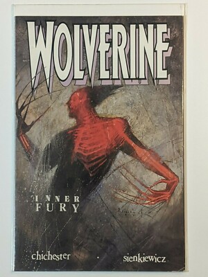 Wolverine: Inner Fury TPB Bill Sienkiewicz Nick Fury 1992 Marvel Comics ...